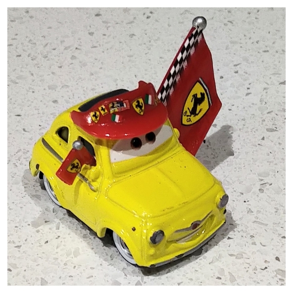 Disney | Toys | Disney Pixar Cars Diecast Car Ferrari Fan Luigi 208 ...